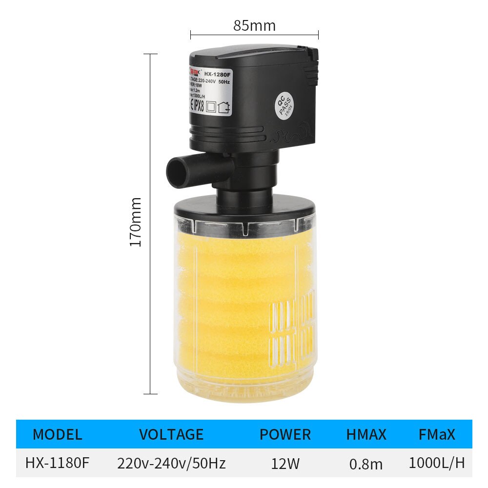 3 in1 Aquarium Filter Fish Tank Filter For Aquariu... – Grandado