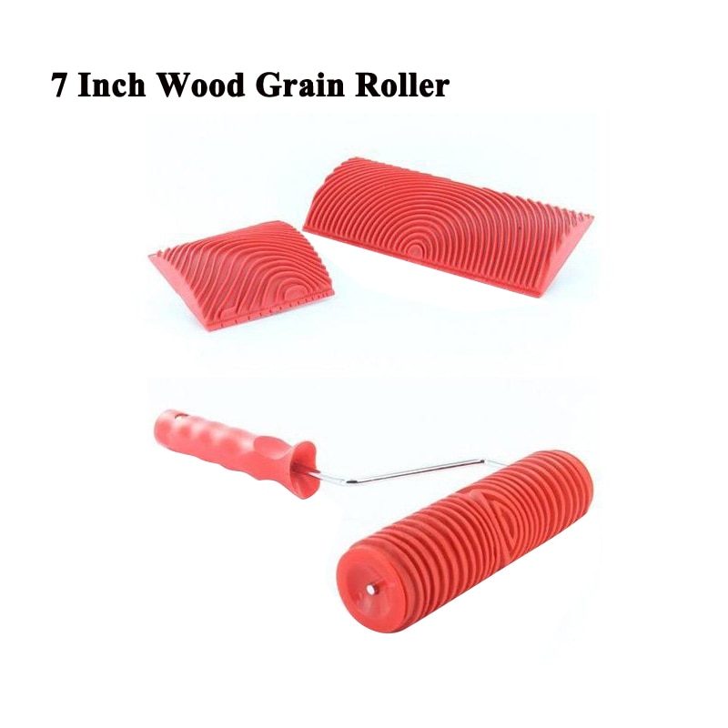 7 Inch Empaistic Pattern Roller Painter +2 PCS Woo... – Grandado