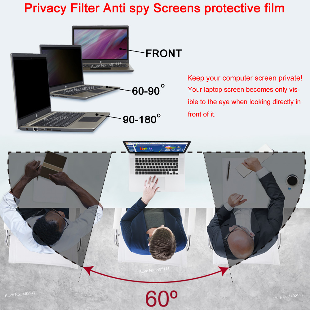 14 inch (310mm*174mm) Privacy Filter Anti Screens ... – Grandado