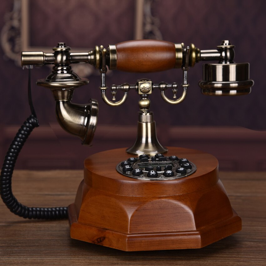 Antique Telephone, Button Dial Vintage Telephone C... – Grandado