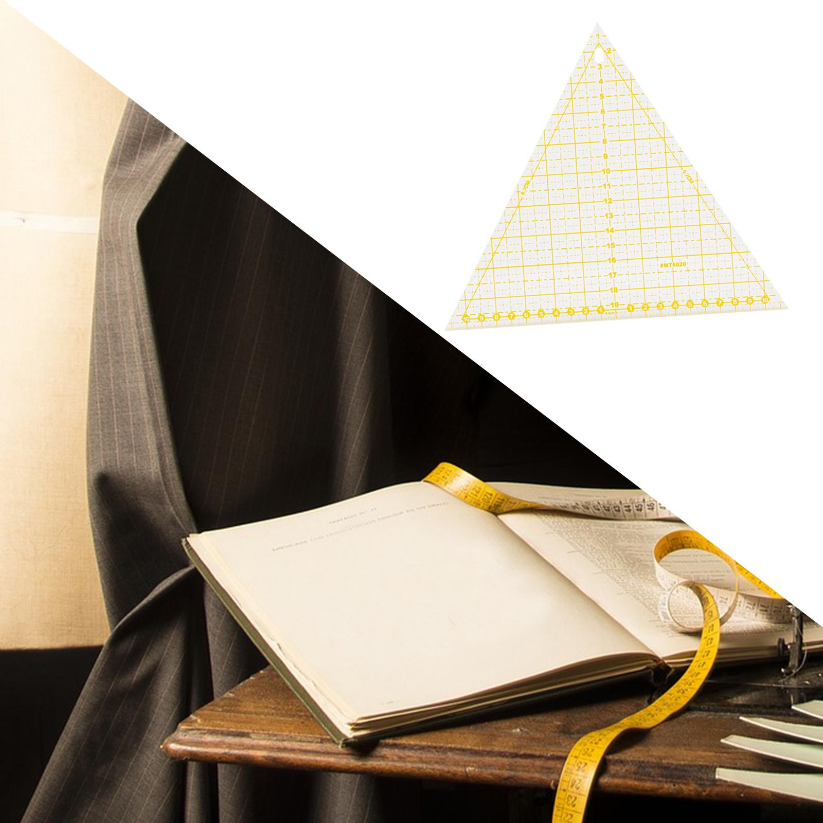 Sewing Tailor Ruler Patchwork Ruler Acrylic Templa... – Vicedeal