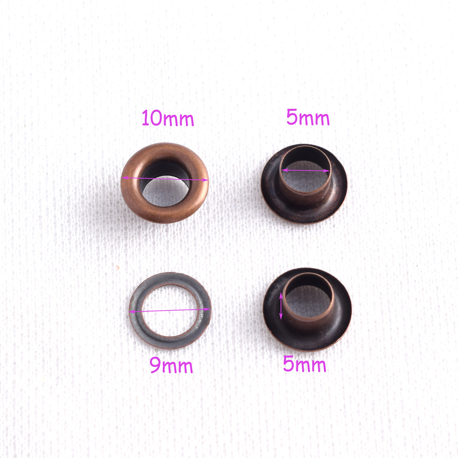 5Mm Koperen Oogjes Grommets Met Ringen Metalen Rin... – Vicedeal