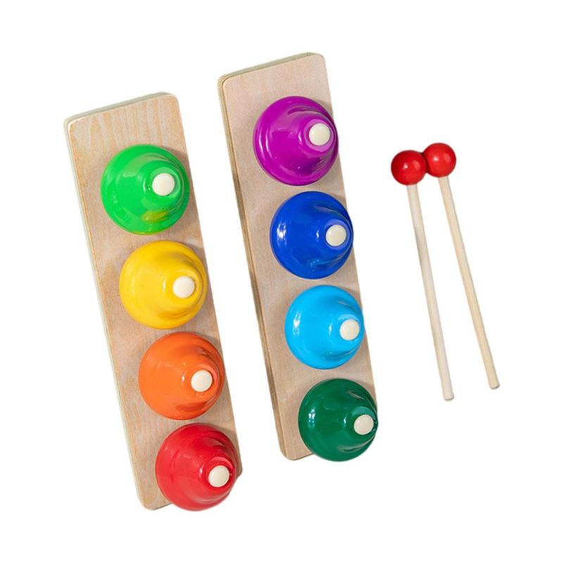 Kleinkind und Jung Kinder hölzern acht-Ton Hand Ri... – Grandado