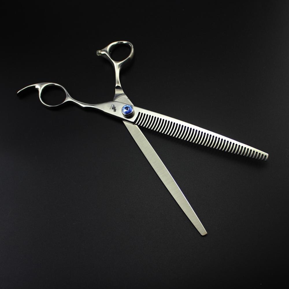 8 inch sliver dense teeth Pet Scissors Thinning Sh... – Grandado