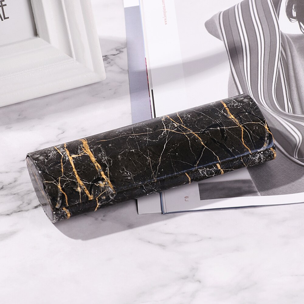 Marble Pattern Strong Magnet Glasses Box Waterproo... – Grandado