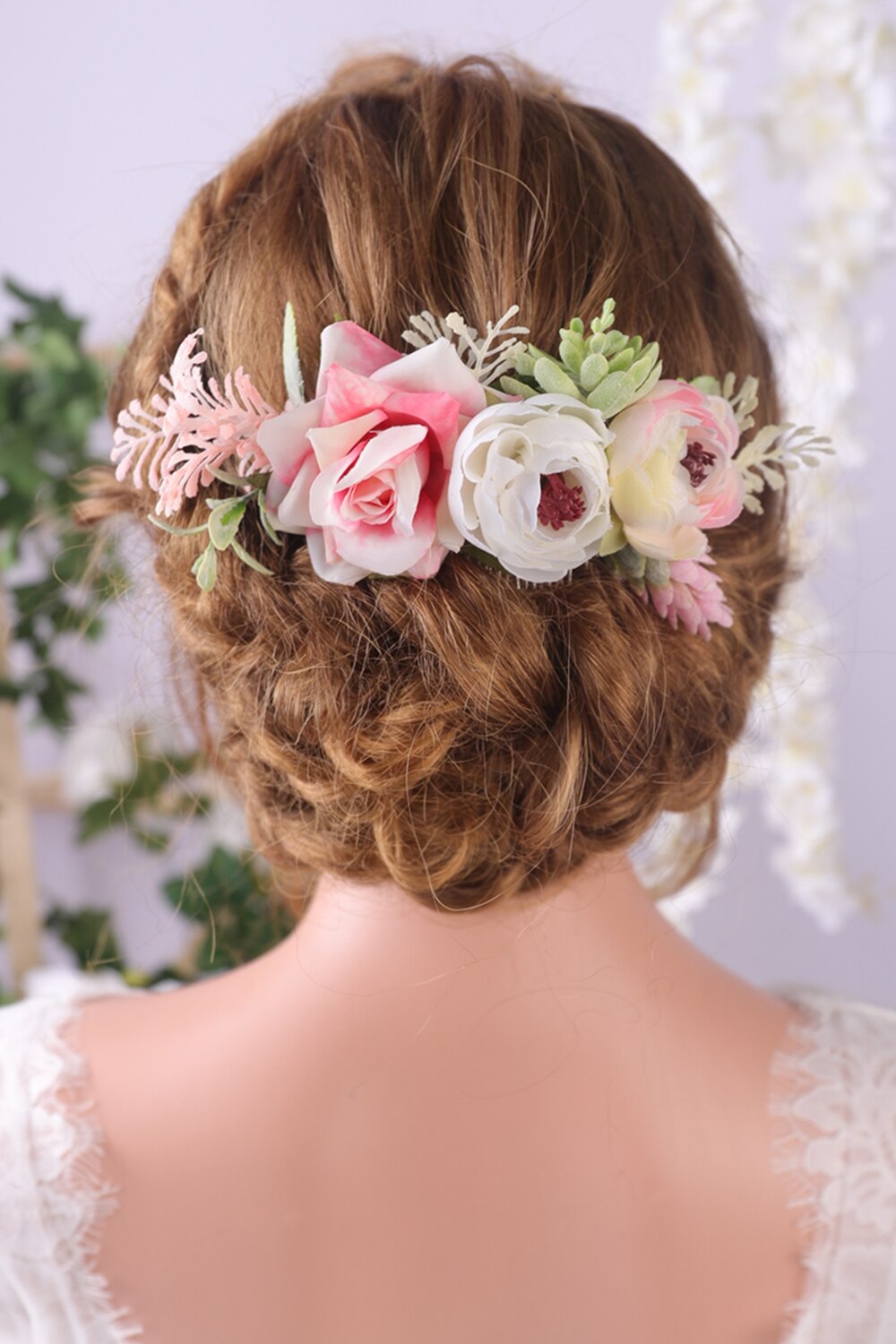 Mooie Bruiloft Haar Kam Elegante Bruids Haar Acces... – Vicedeal