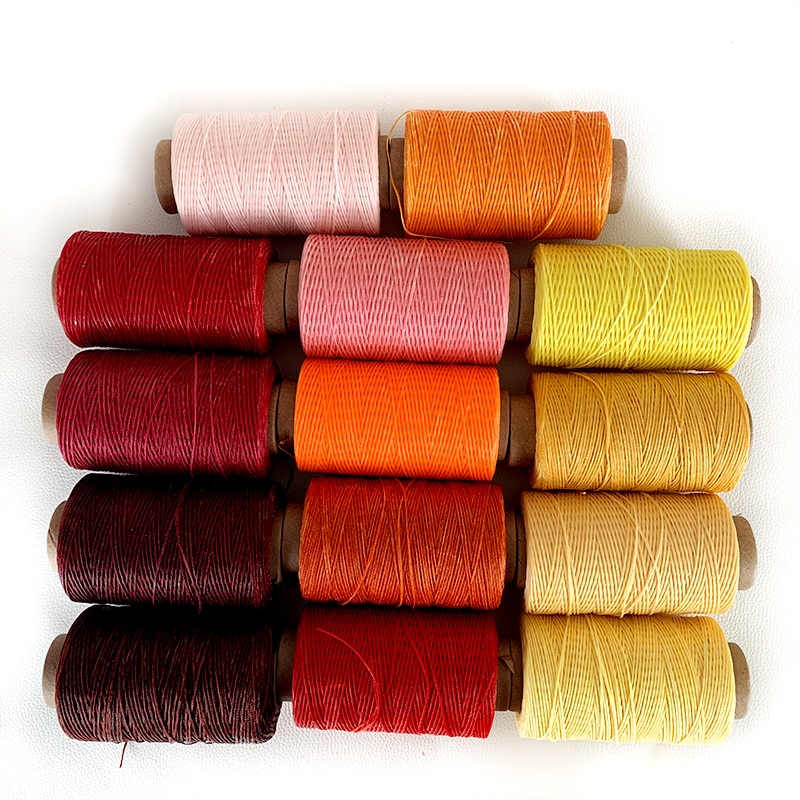 Warm Colors Series Flat Wax Thread 250M 150D Flat ... – Vicedeal