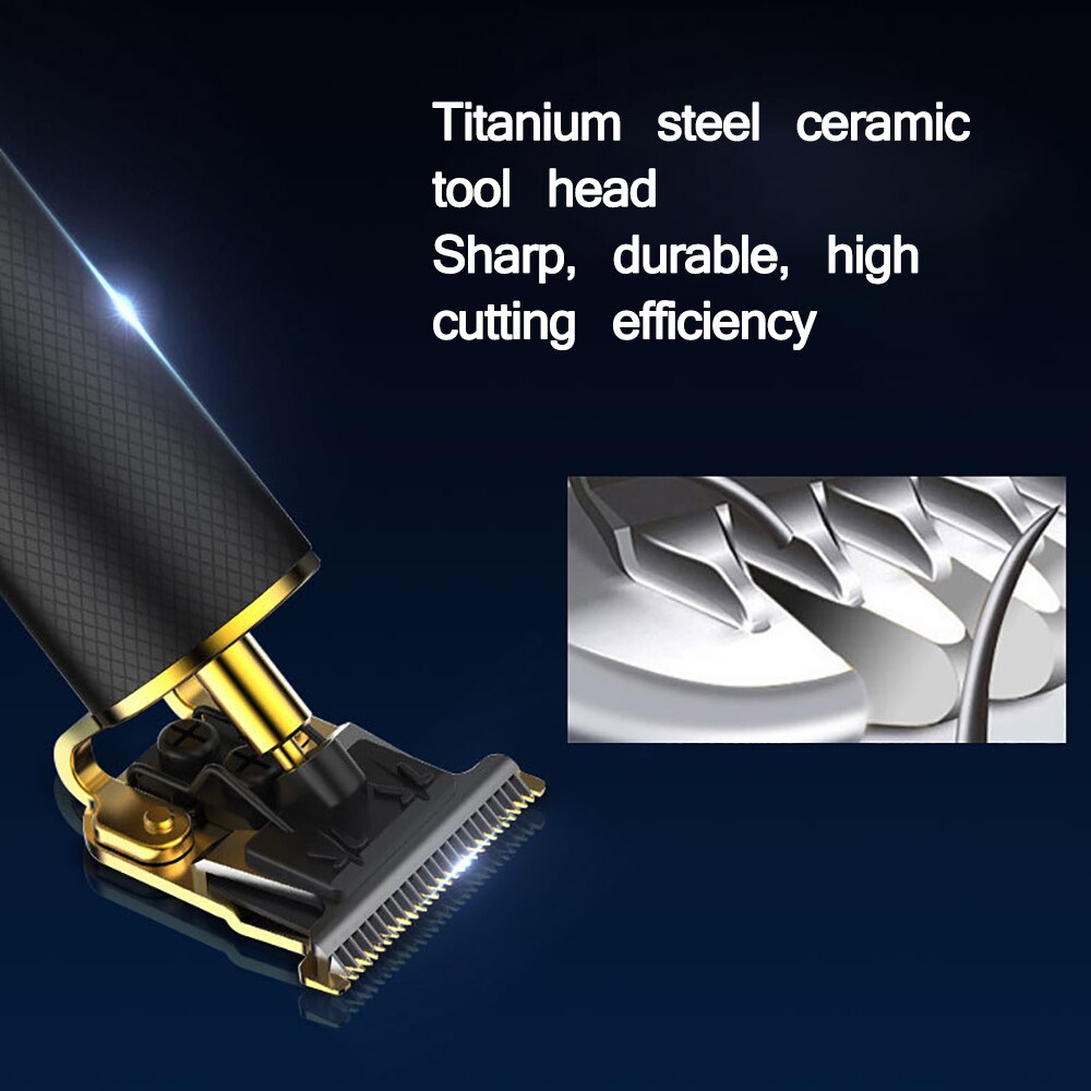 T-Shaped Blade Trimmers Retro hair Cordless Hair C... – Grandado