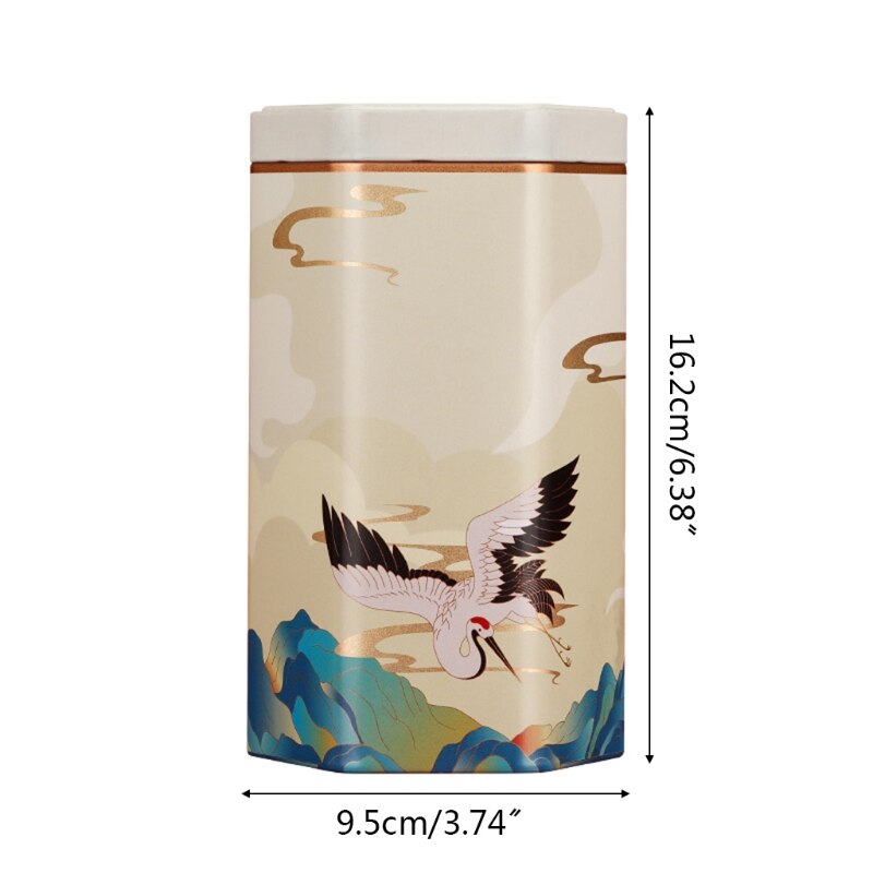 Chinese Style Tea Canisters Iron Tea Tin Canisters... – Vicedeal