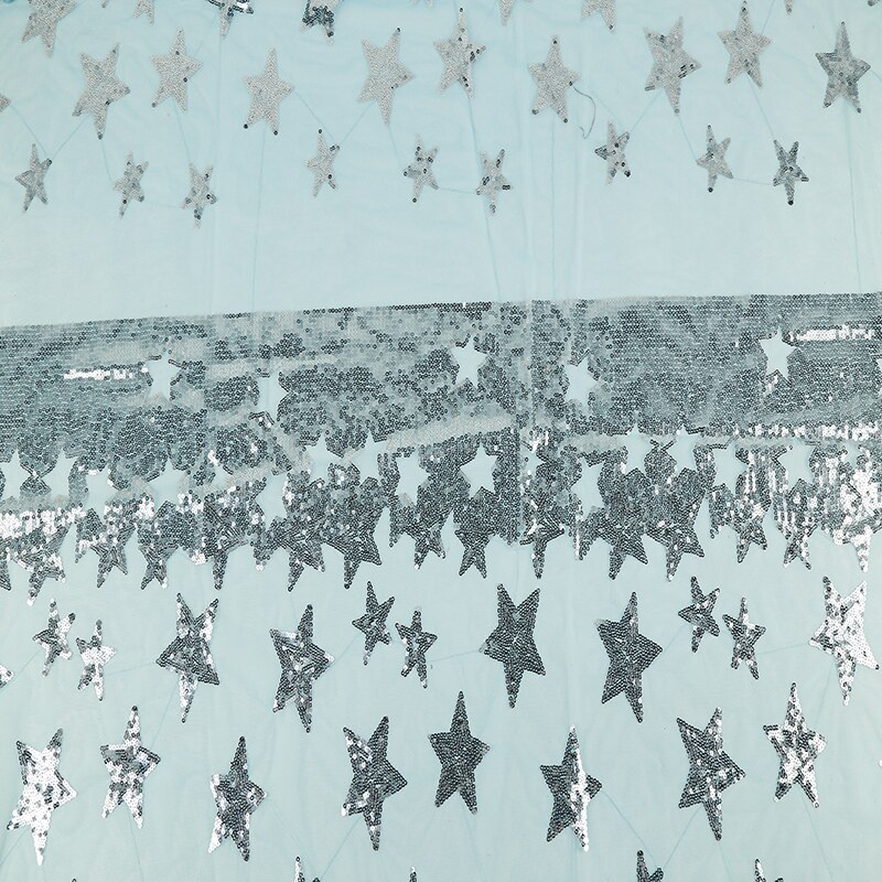 Blue Star Tulle Embroidery Soft Tulle Lace Fabric ... – Vicedeal