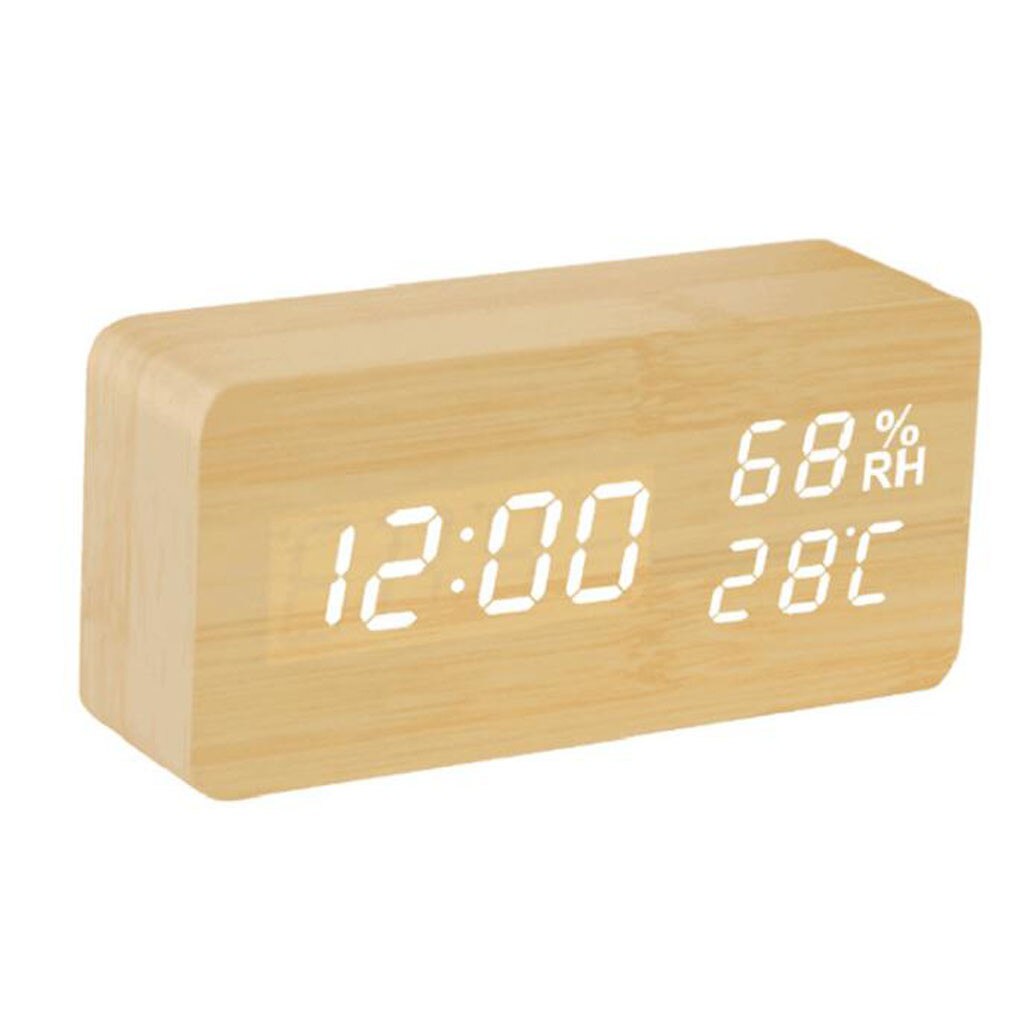 Digital Alarm Clock Cool LED Clock Popular Pattern... – Grandado