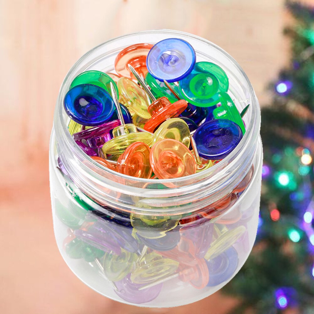 100 Stuks Per Kan Grote Maat Transparante Kleurrij... – Vicedeal