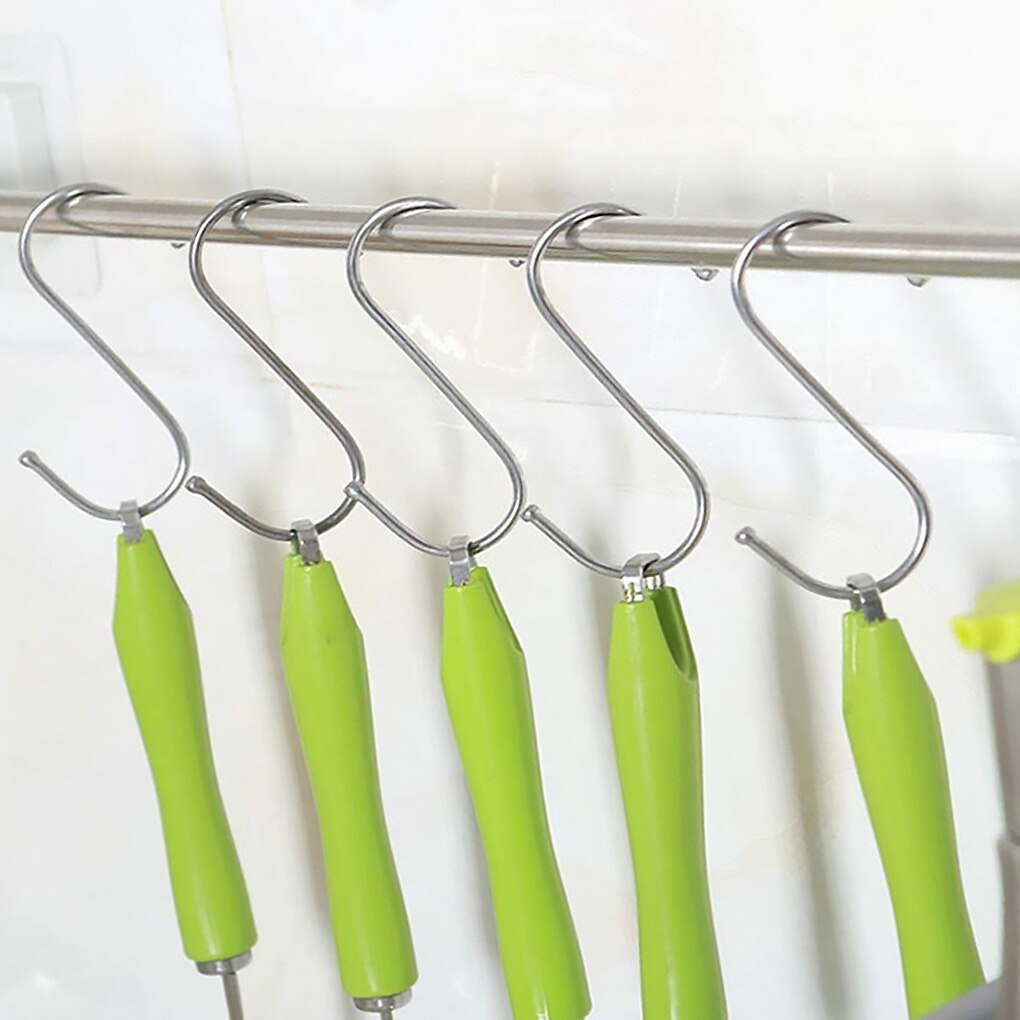 10 Stuks S-vorm Haak Kleding S Vormige Hanger Gewa... – Grandado