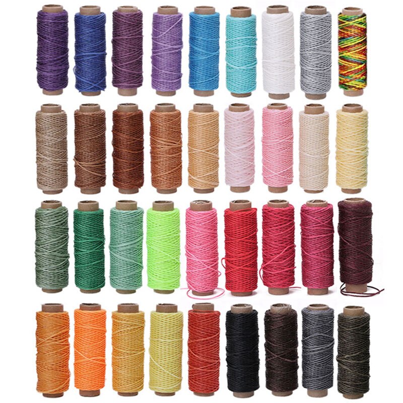 Leather Sewing Wax Thread Hand Stitching Cord Craf... – Grandado