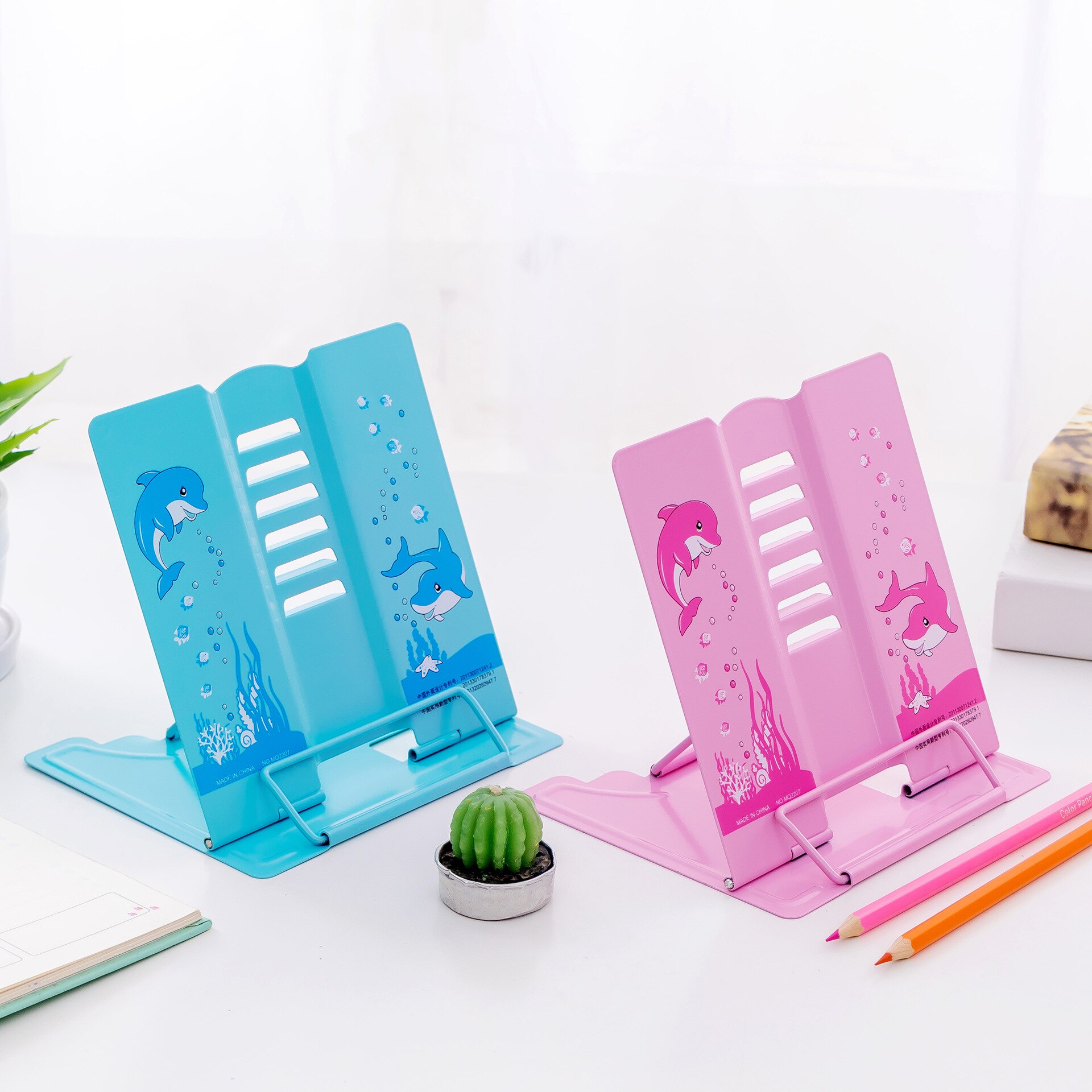 Leuke Draagbare Metalen Verstelbare Leesboek Houde... – Vicedeal