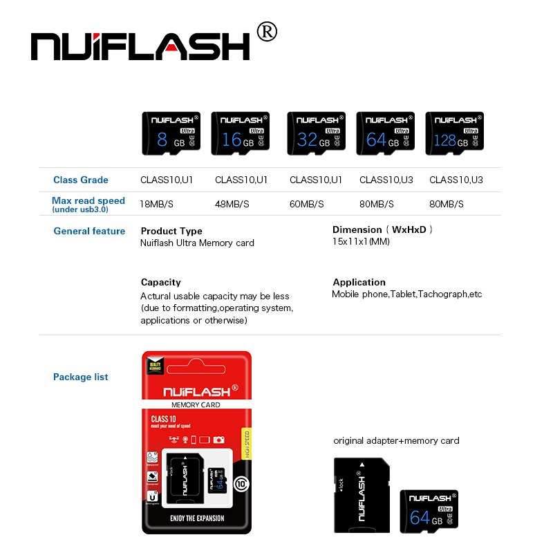 High Speed Class 10 Micro Sd Kaart 128 Gb 64 Gb 32... – Vicedeal