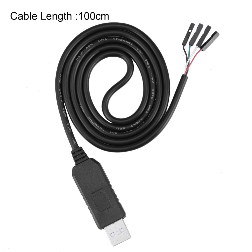 1pcs 1m Usb To Rs232 Ttl Serial Cable Adapter Modu Vicedeal
