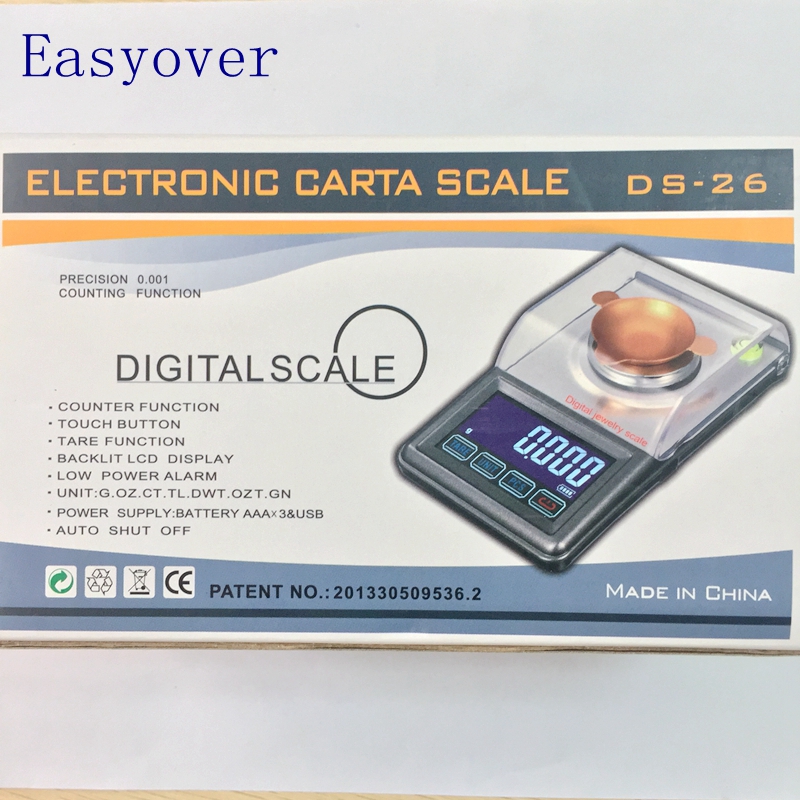 0.001g 30g Digital Jewelry Carat Scale LCD Touch E... – Grandado