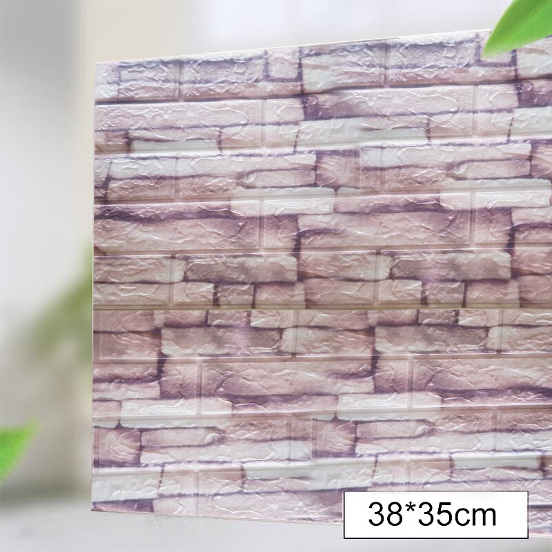 3D Wall Stickers Imitation Brick Bedroom Decor Wat... – Vicedeal