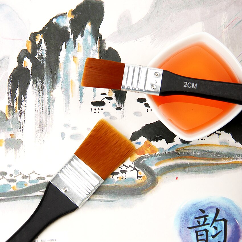 7 Stijlen Aquarel Olie Art Verf Borstel Nylon Haar... – Vicedeal