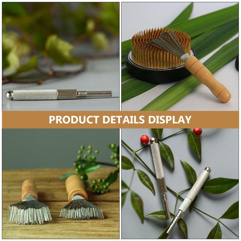 1Set Flower Arranging Tool Stainless Steel Rake Cl... – Vicedeal