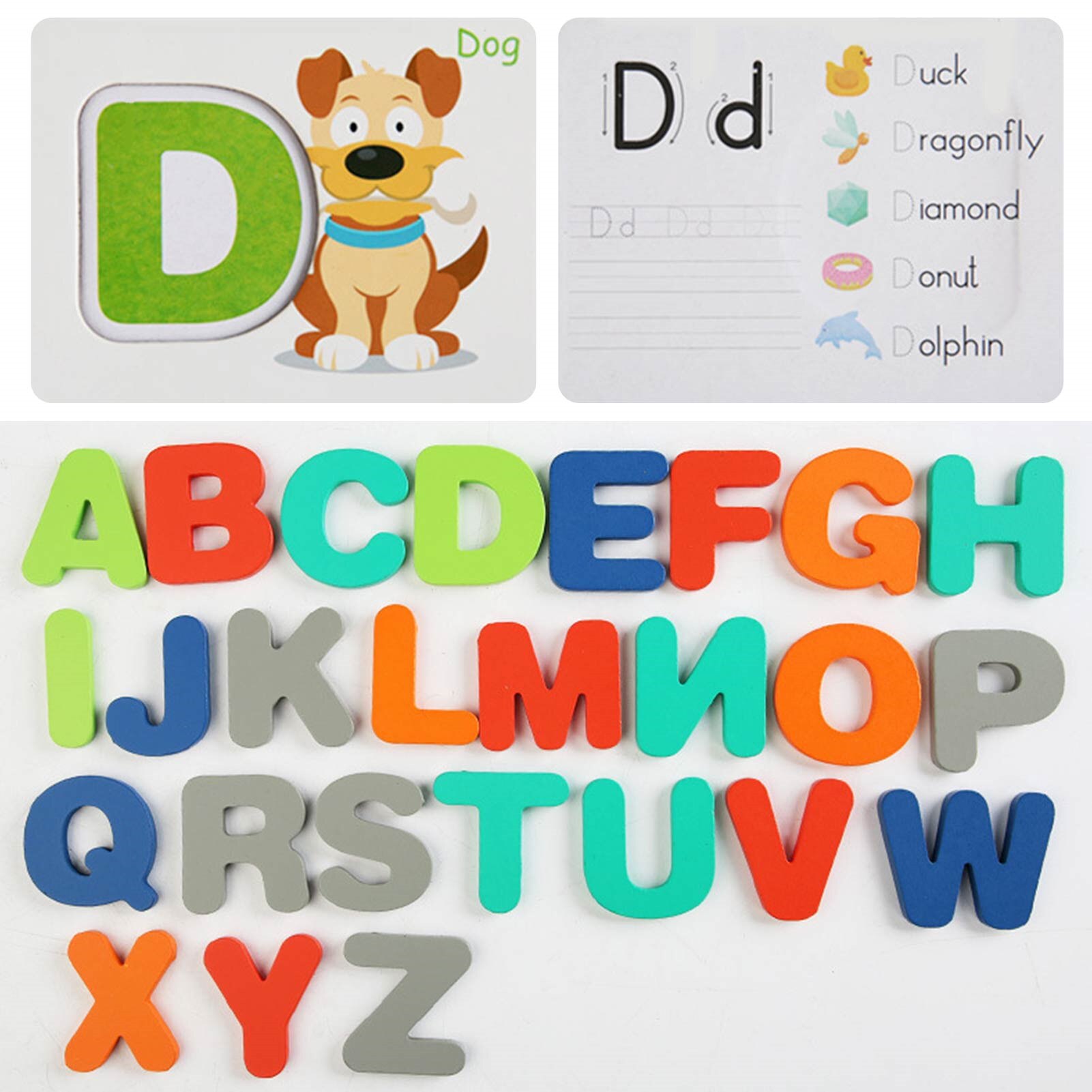 Wooden Spelling Word Game Educational Unique Puzzl... – Grandado