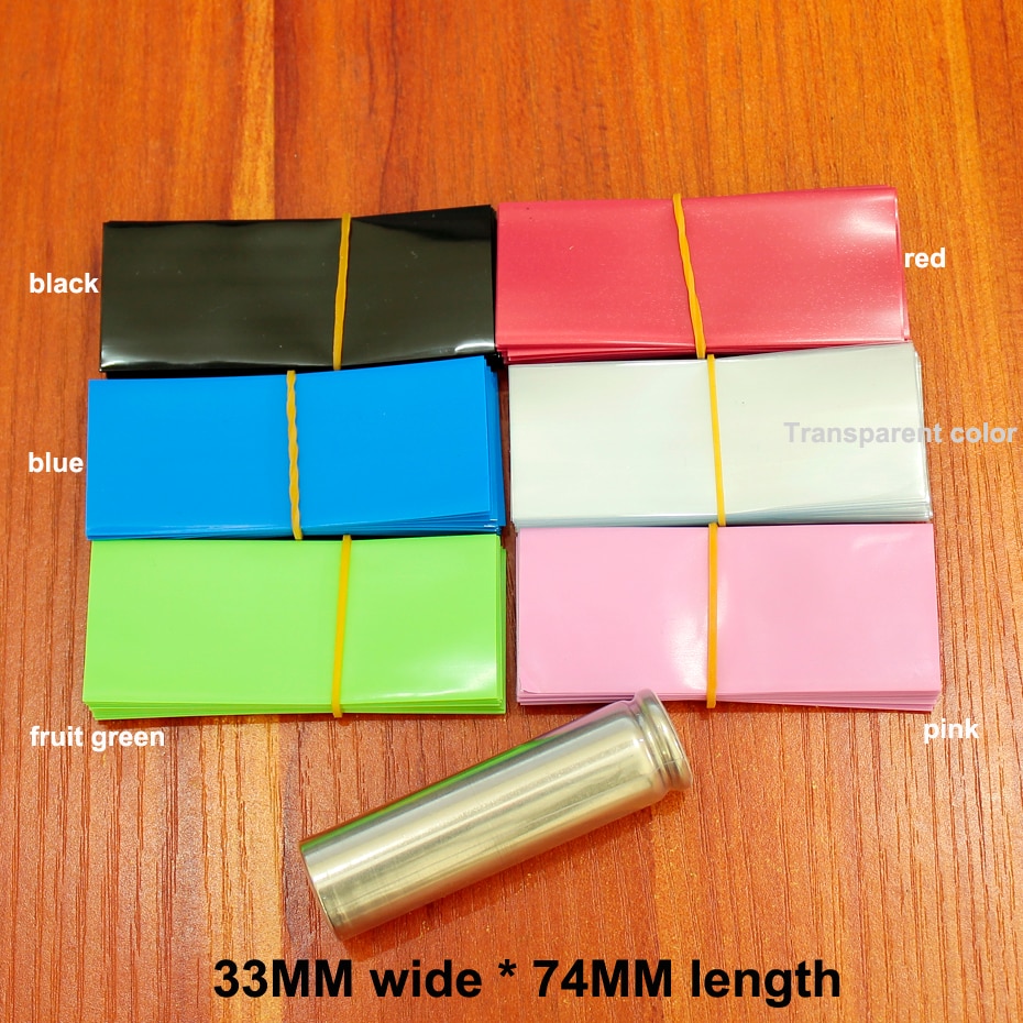 100pcs Lithium Battery Battery PVC Heat Shrink Tub... – Vicedeal