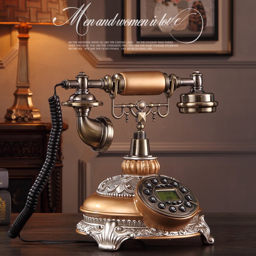 Vintage Telephone Button Dial Plate Desk Antique T... – Vicedeal