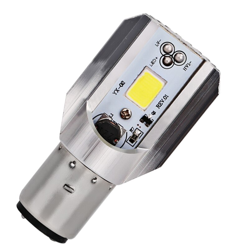 1Pc Led Motorcycle Headlight Scooter Bulb H6 Ba20d... – Grandado