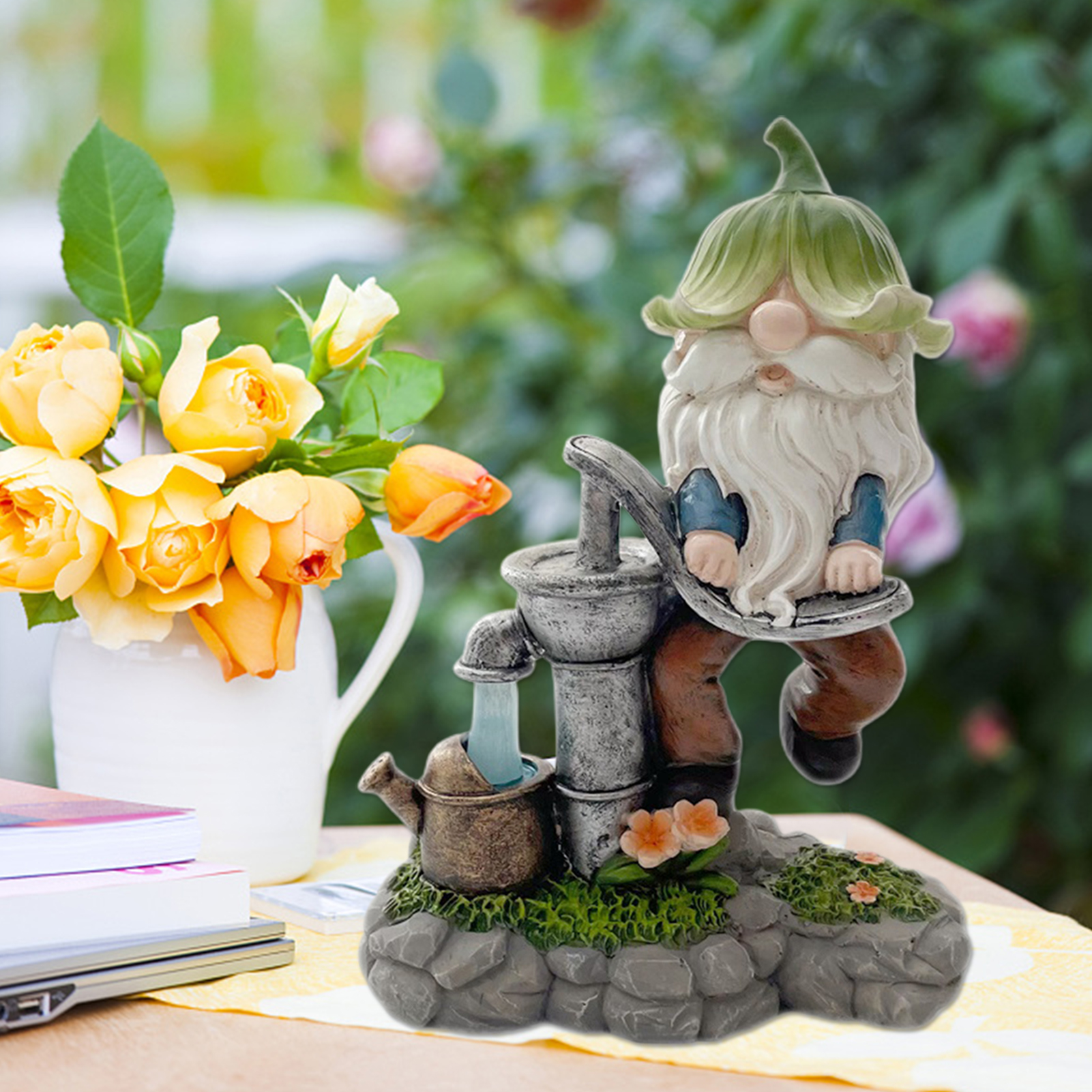 Gnome Garden Statues Outdoor Gardening Dwarf Ornam... – Grandado