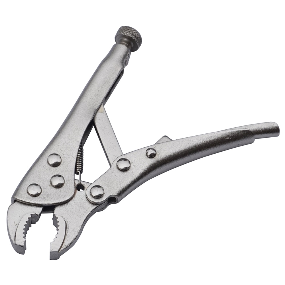 4 in. Curved Jaw Locking Pliers Mini Locking Plier... – Vicedeal