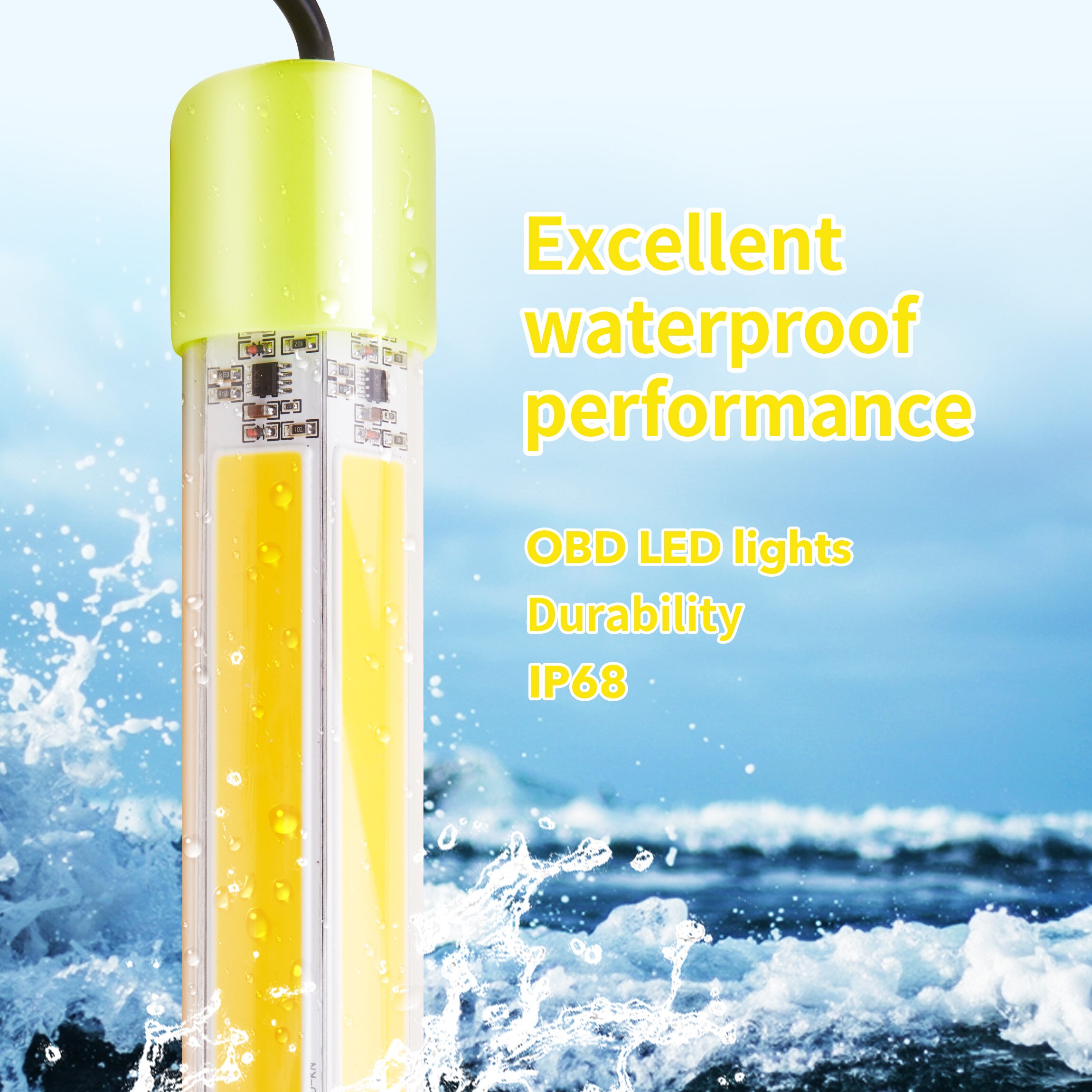 DC12-24V 20W LED Submersible Fishing Light Deep Un... – Grandado