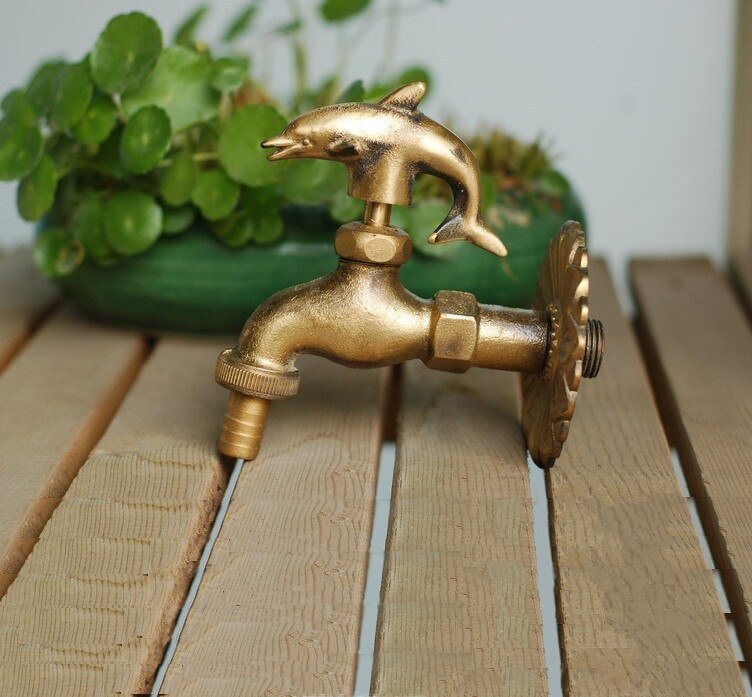 Vidric outdoor garden faucet animal shape Bibcock ... – Grandado