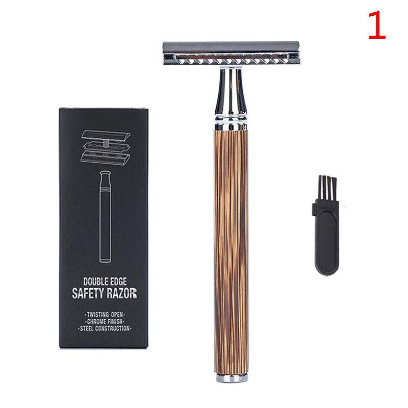 Eco Friendly Men Shaving Razor Classic Bamboo Hand... – Grandado