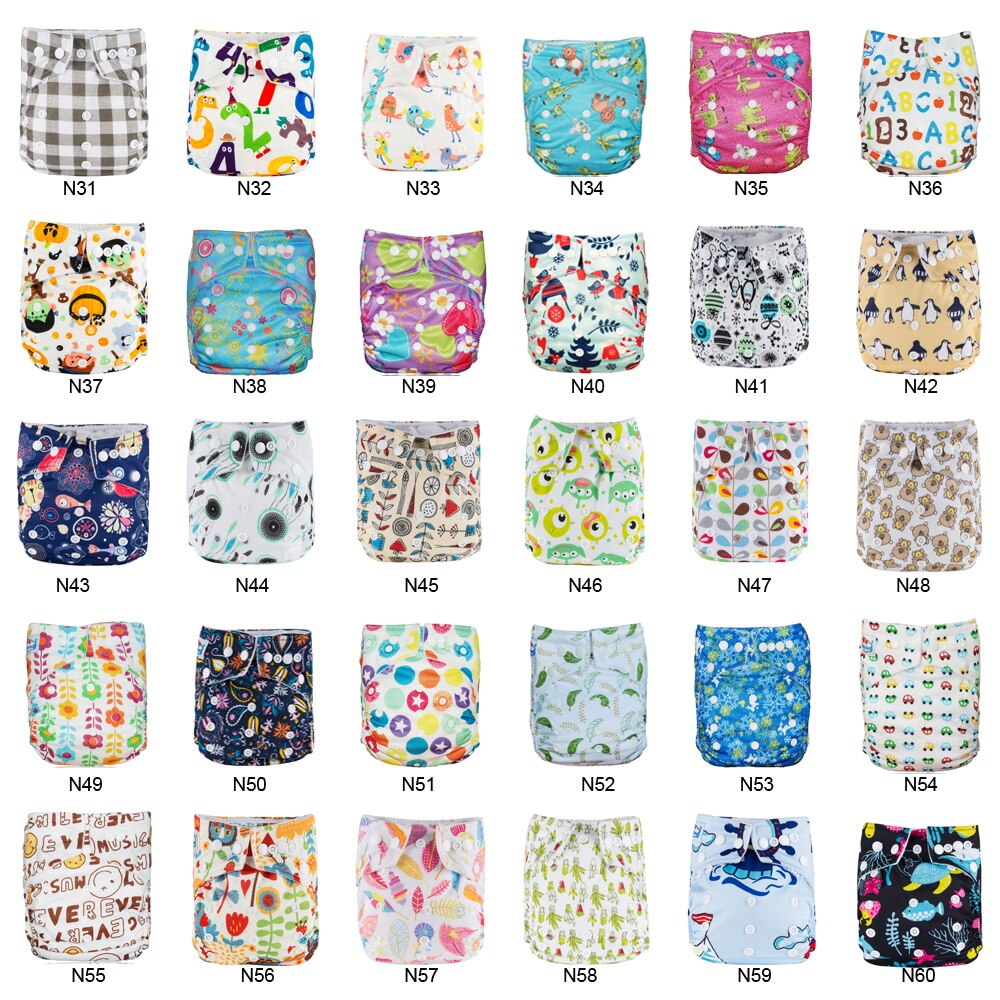 [ May Day ] Ecological Diapers 5pcs Baby Cloth Dia... – Vicedeal