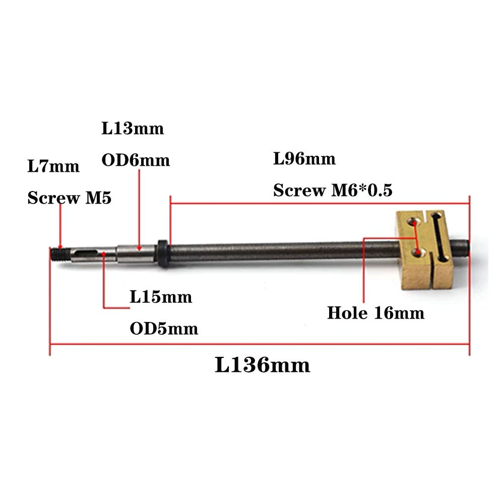 WEDM Wire Cut Parts Taper Head Ball Screw Nut M6 M... – Grandado
