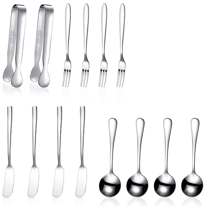 14 Pieces Cheese Butter Jam Spreader Knives Set St... – Grandado