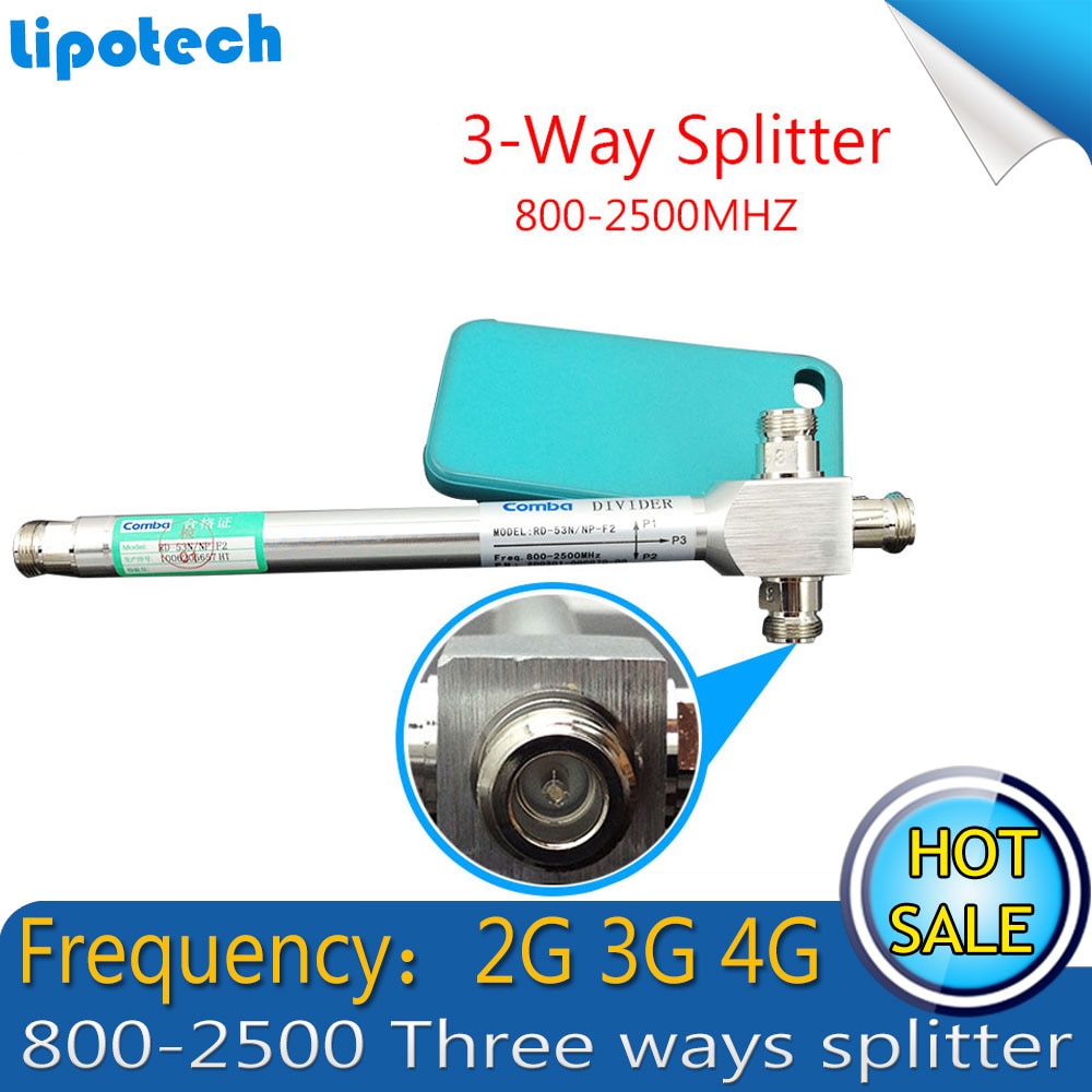 800-2500mhz 3ways power splitter / divider N Femal... – Vicedeal