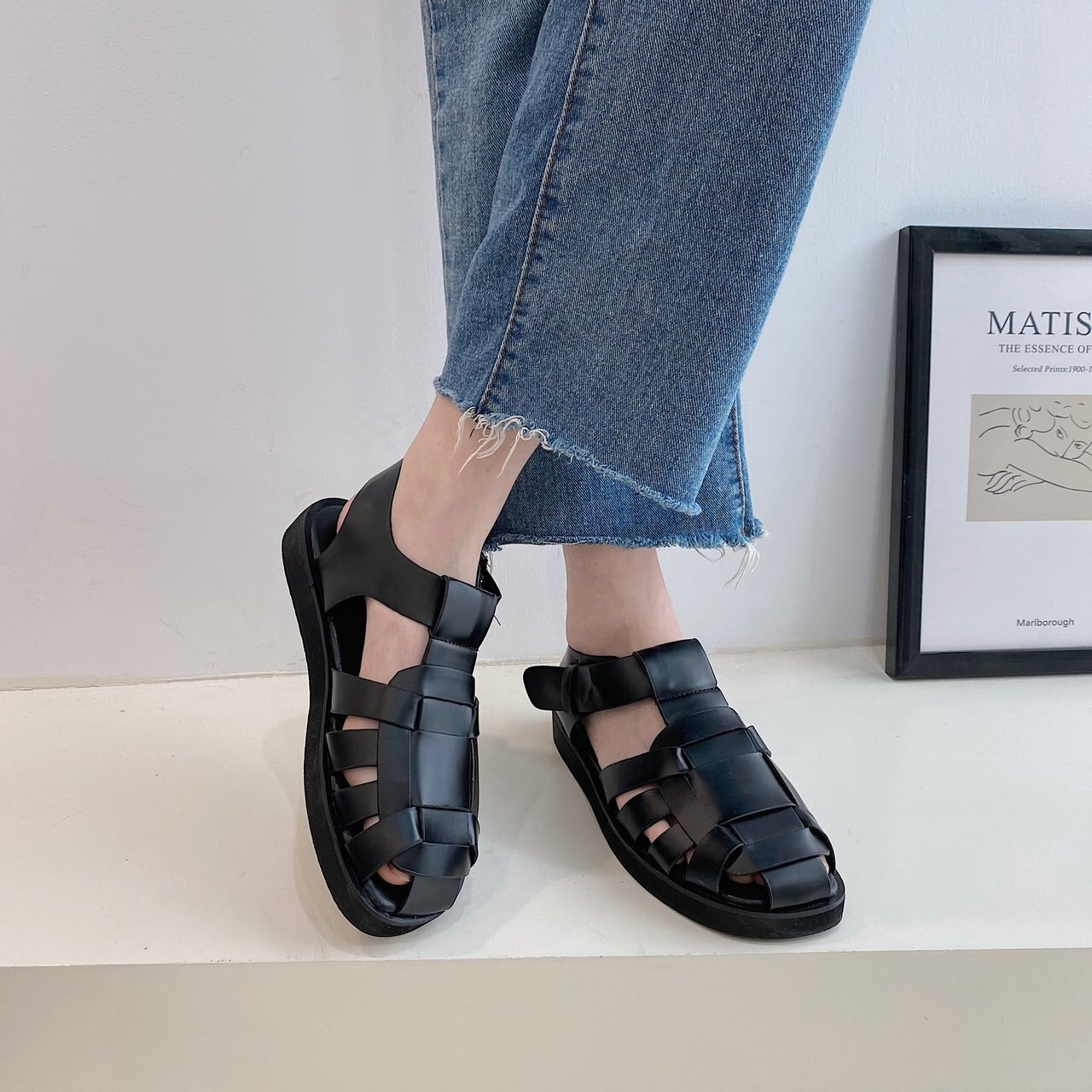 Womens Shoes Flat Sandals Summer Heels Suit Female... – Grandado