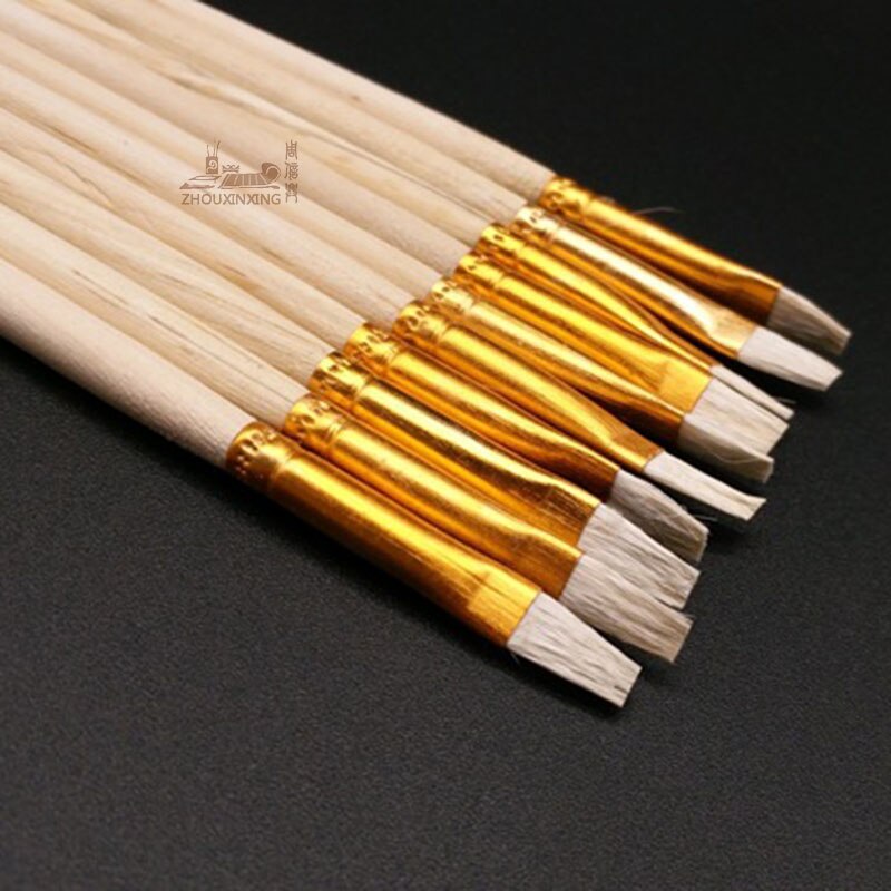 8pcs/Set Painting pen S2 P NO pen wool brush paint... – Grandado