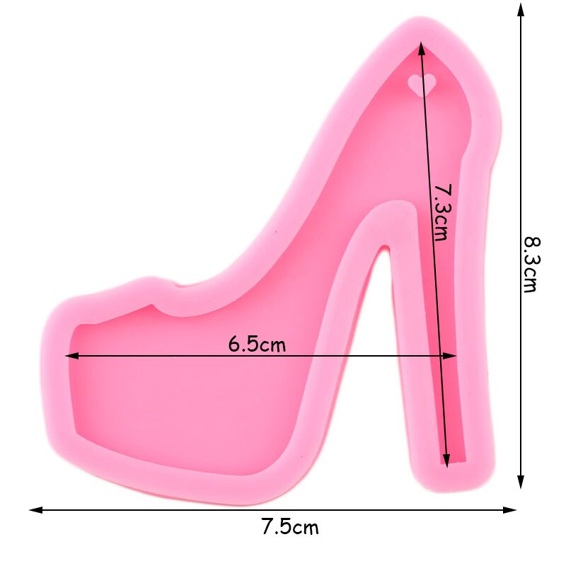 High Heel Silicone Mold Shoe Keychain Molds Cupcak... – Grandado