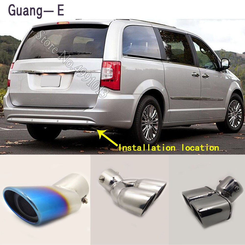 For Chrysler Town and Country car stickers muffler... – Vicedeal