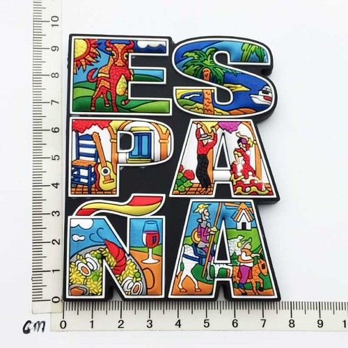 Spain Fridge Magnets Barcelona Madrid Mallorca Esp... – Grandado