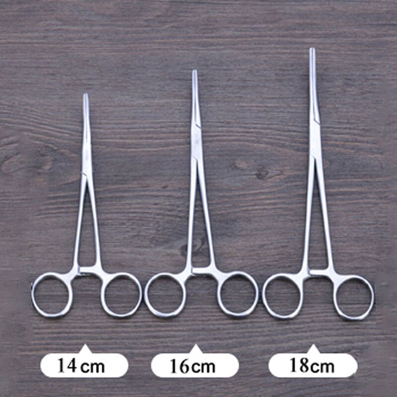 1PCS Straight Head Curved Head Hemostatic Forceps ... – Grandado