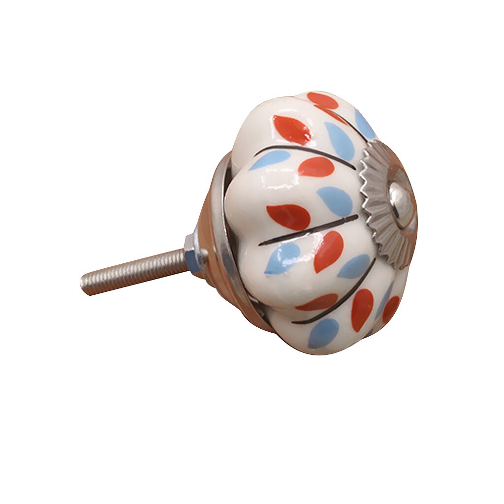 Lovely Pastoral Round Ceramic Closet Cupboard Cabi... – Grandado