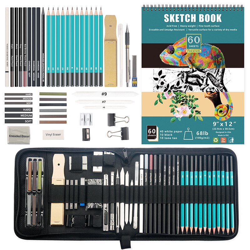 33/50-Piece Drawing & Sketching Art Set - Ulti... – Grandado