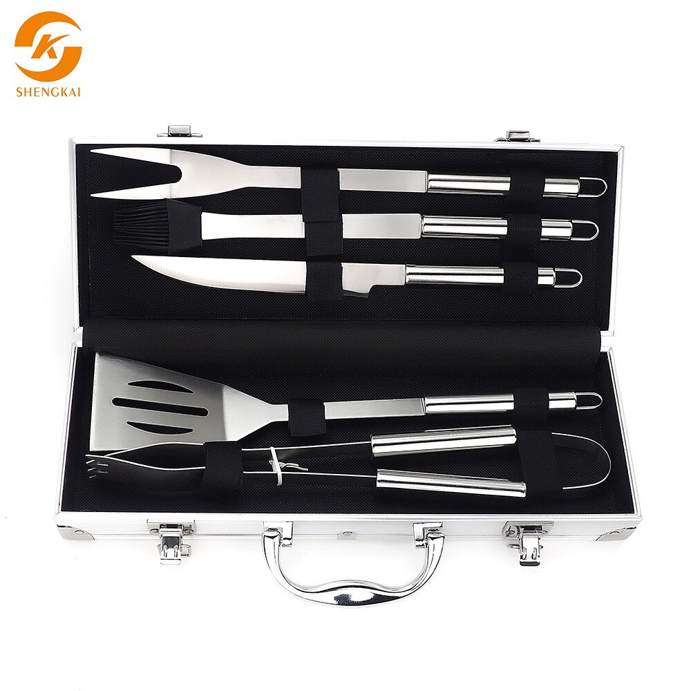 Barbecue utensils 6-piece barbecue set bbq outdoor... – Grandado