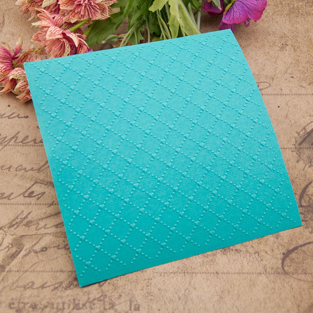 Square Grid Embossing Folder Scrapbooking Photo Al... – Grandado