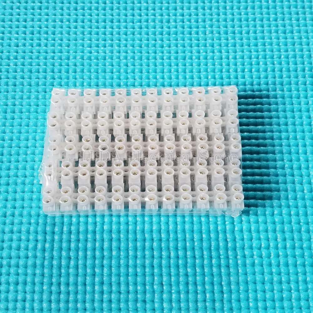 3A 6A 10A Dual Row Wire connector Screw terminal 1... – Grandado