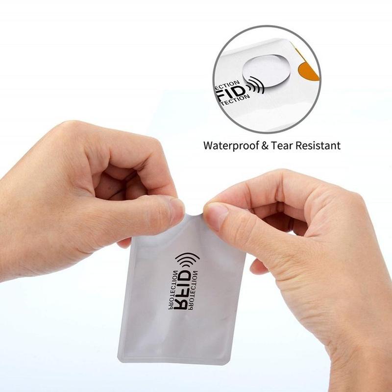10 pcs Card Protector Holder Safe Bank Card Case A... – Grandado